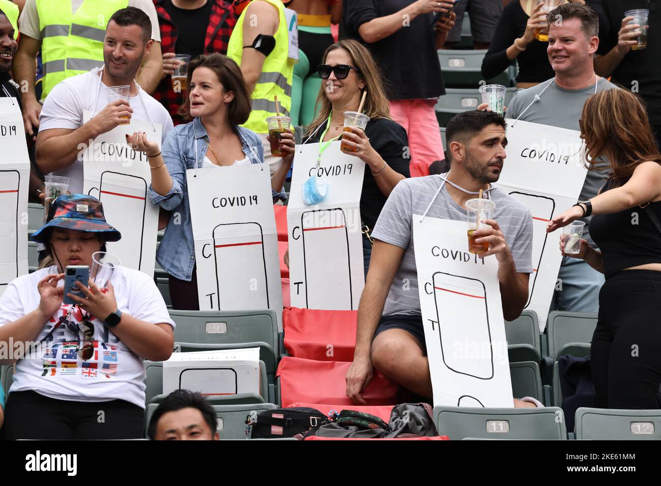 ***FOR NON-COMMERCIAL USE ONLY*** Fans clad on cardboards with images ...