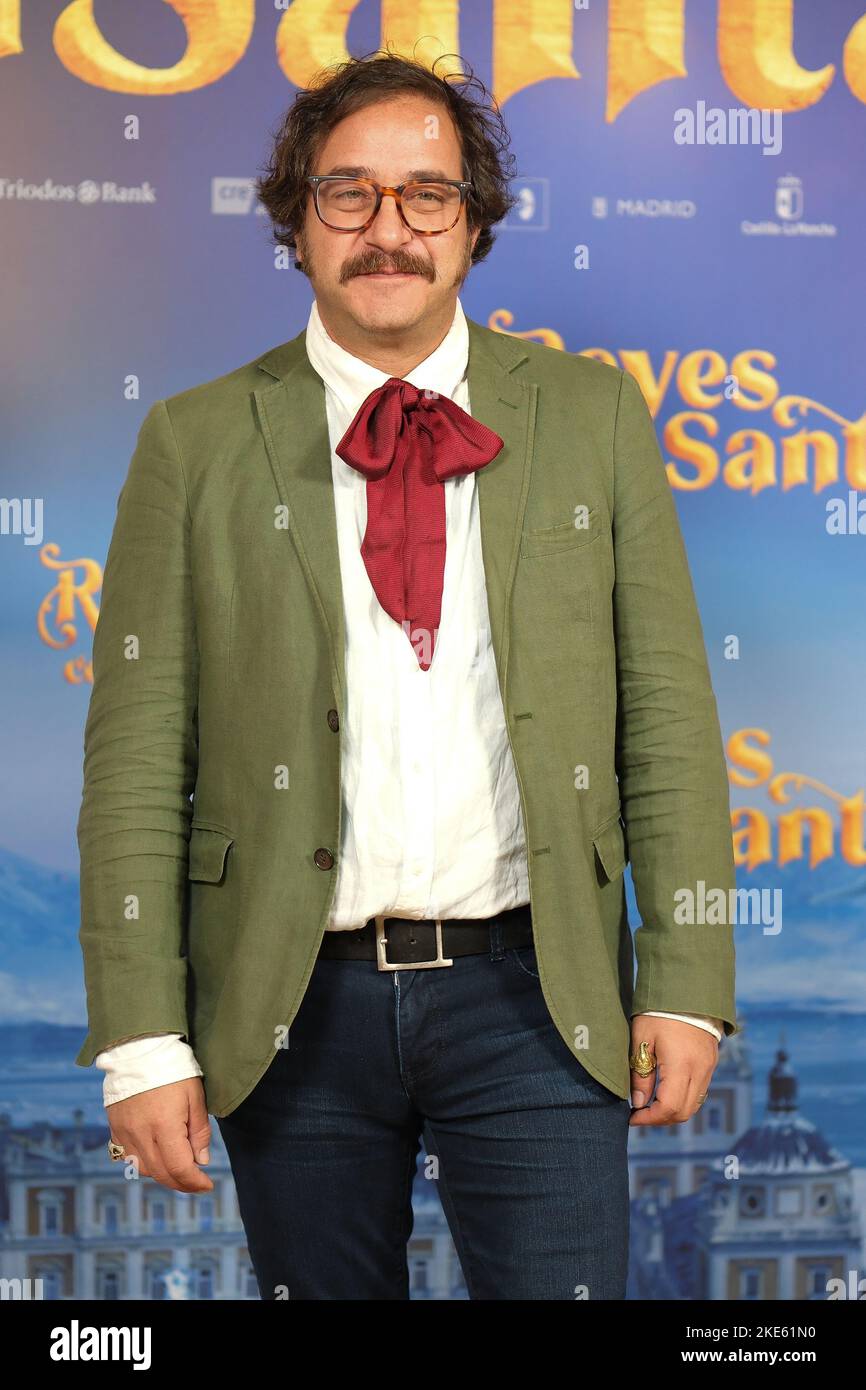 Madrid, Spain. 10th Nov, 2022. Andres Almeida attends the "Reyes Contra ...