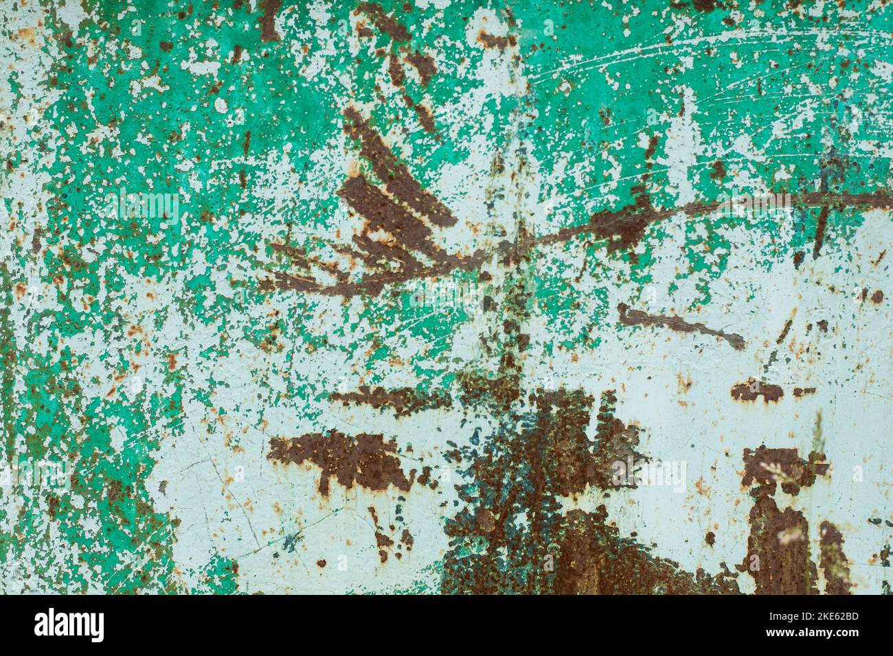 Old metal brown and green rust background Stock Photo - Alamy