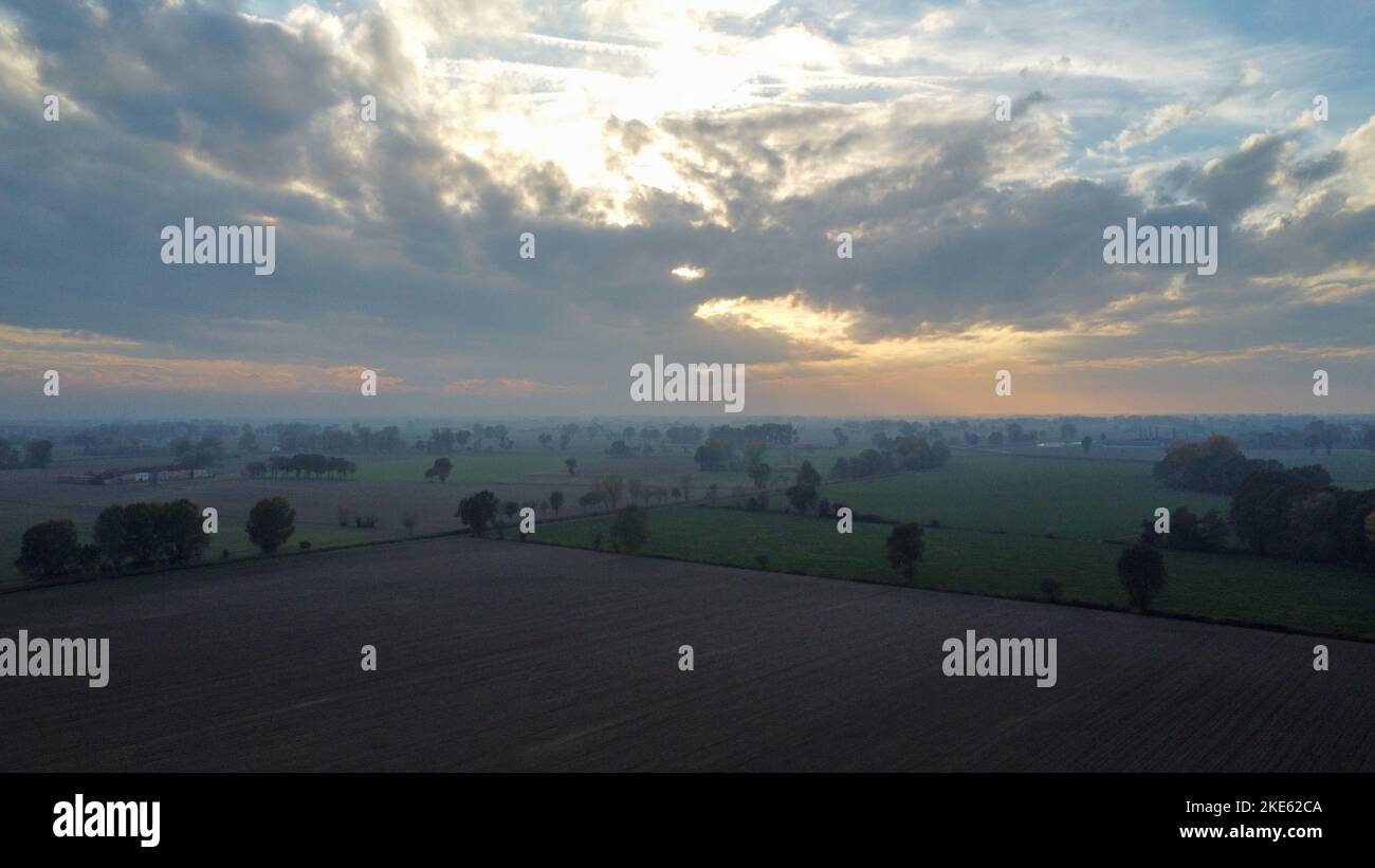 Panoramic view po river near hi-res stock photography and images - Alamy