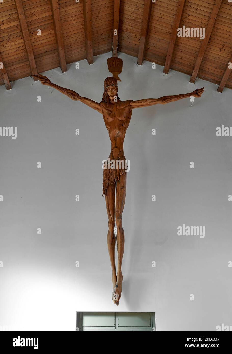 Bambino con piccolo animale - affresco staccato - Battista Del Moro ...