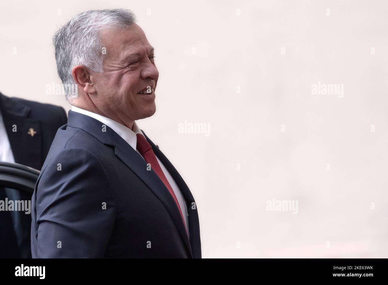 Vatican City, Vatican, 10 November 2022. King Abdullah II of Jordan ...