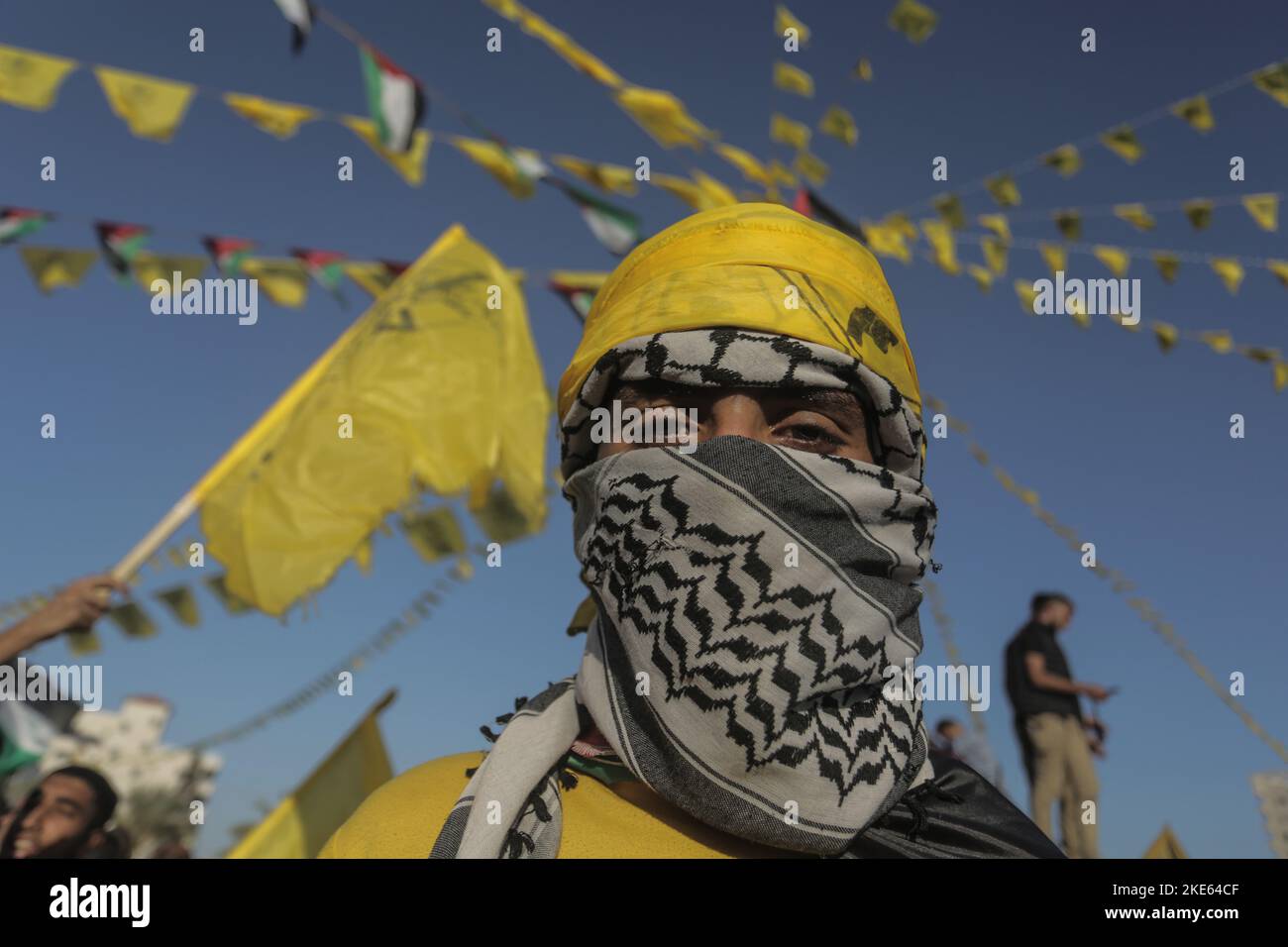 November 10, 2022, Gaza City, The Gaza Strip, Palestine: A young ...