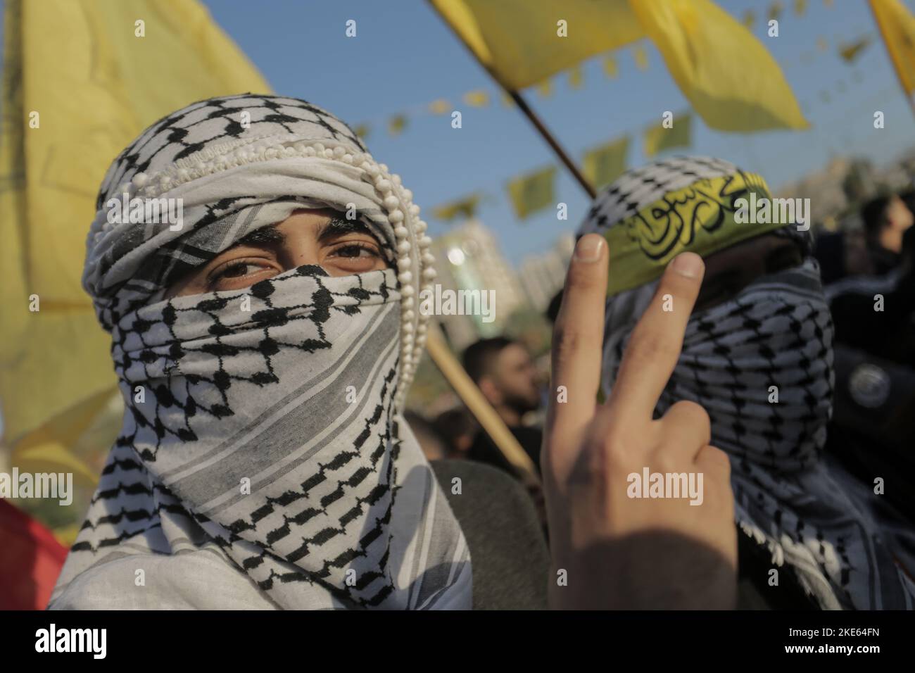 November 10, 2022, Gaza City, The Gaza Strip, Palestine: A young ...