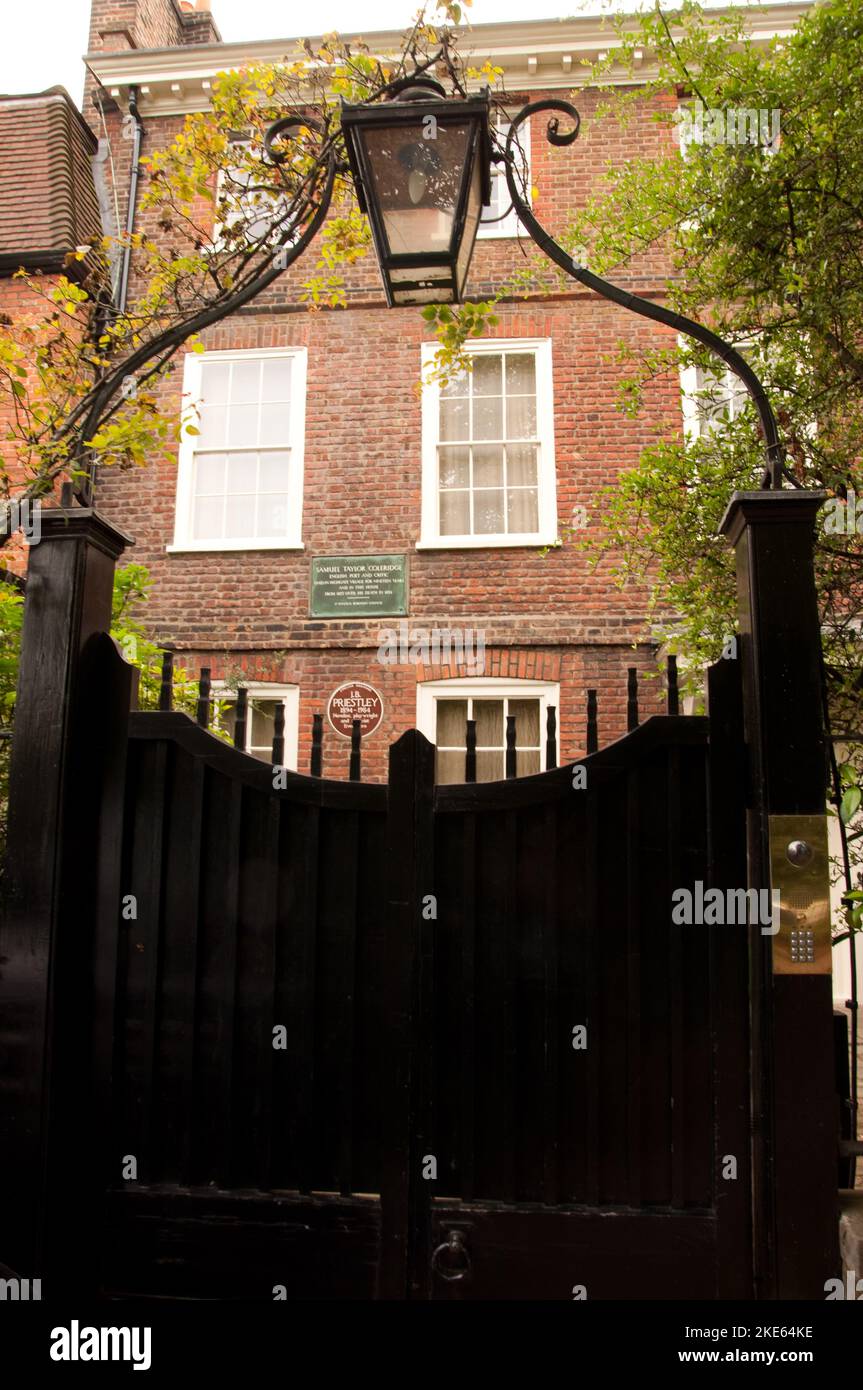 House in which Samuel Taylor Coleridge and JB Priestley lived (though not together), The Grove ...
