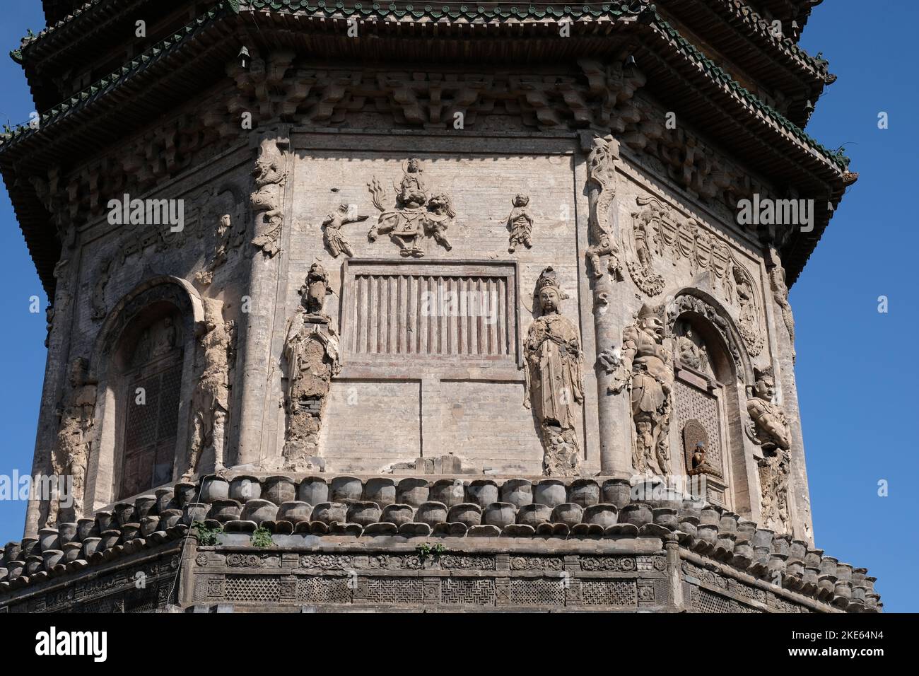 The Millennium old pagoda of Tianning Temple in Beijing Stock Photo - Alamy