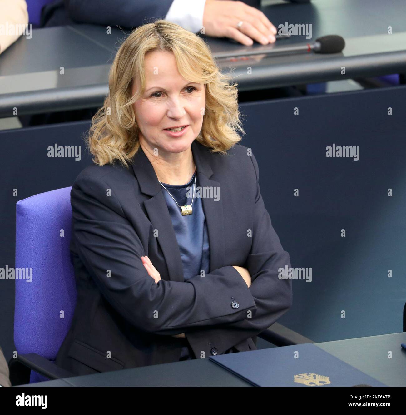 Berlin, Germany, November 9, 2022. Steffi Lemke, Federal Minister for ...