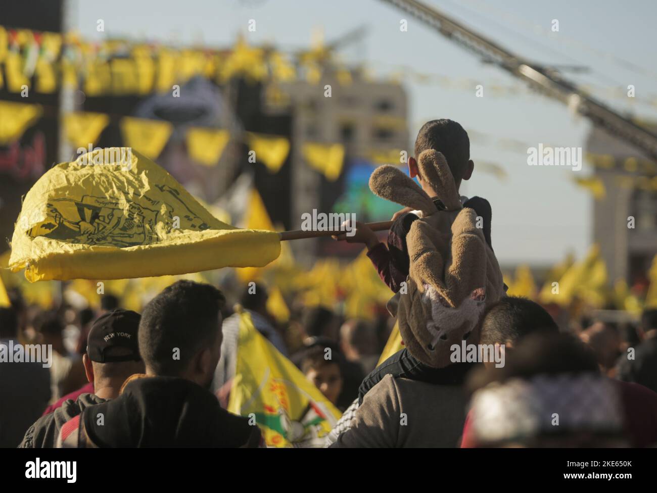 November 10, 2022, Gaza City, The Gaza Strip, Palestine: A Palestinian ...