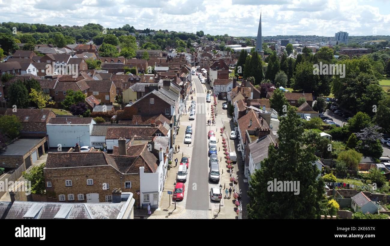 Old Town Hemel Hempstead Stock Photo - Alamy