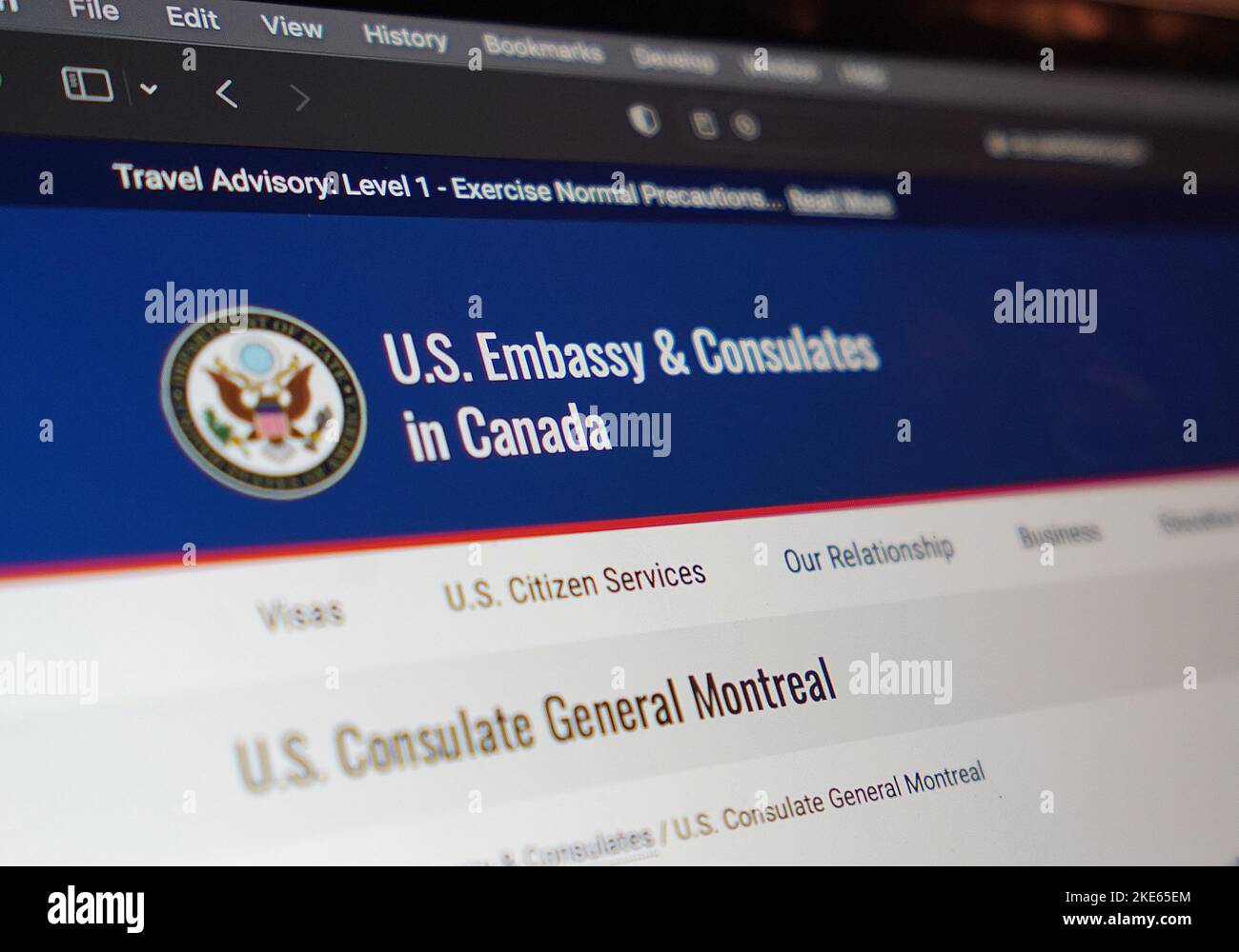 United states border crossing hi-res stock photography and images - Alamy