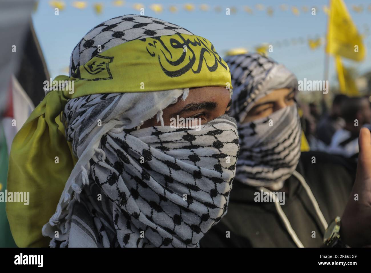 November 10, 2022, Gaza City, The Gaza Strip, Palestine: A young ...