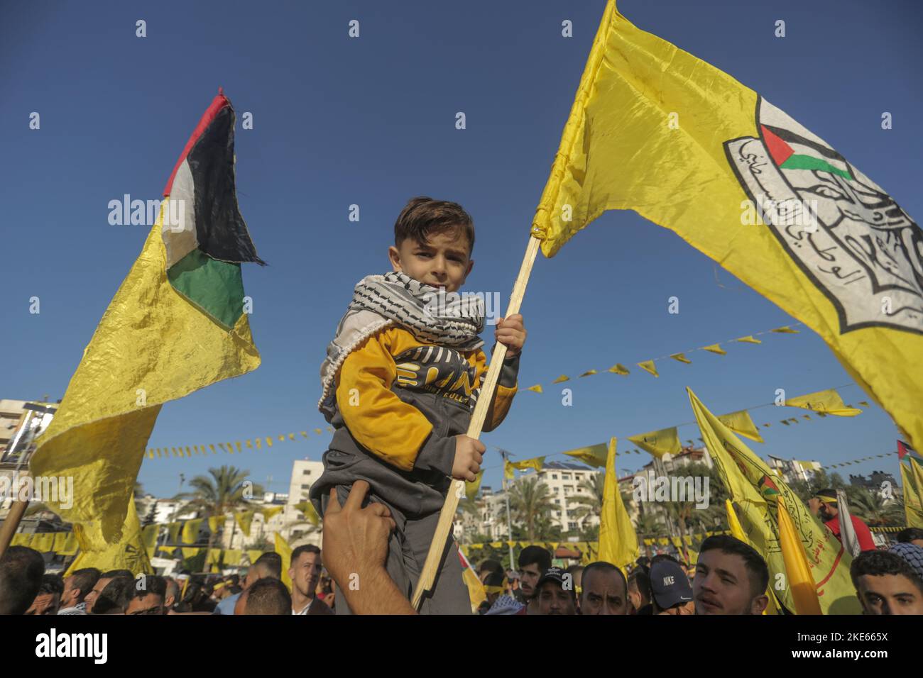 November 10, 2022, Gaza City, The Gaza Strip, Palestine: A Palestinian ...