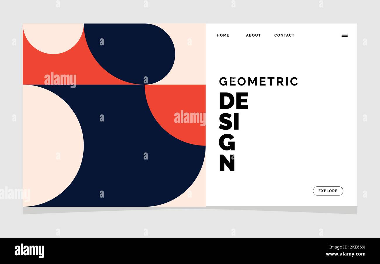 Geometric Mosaic Background Vector Illustration Stock Vector Image And Art Alamy