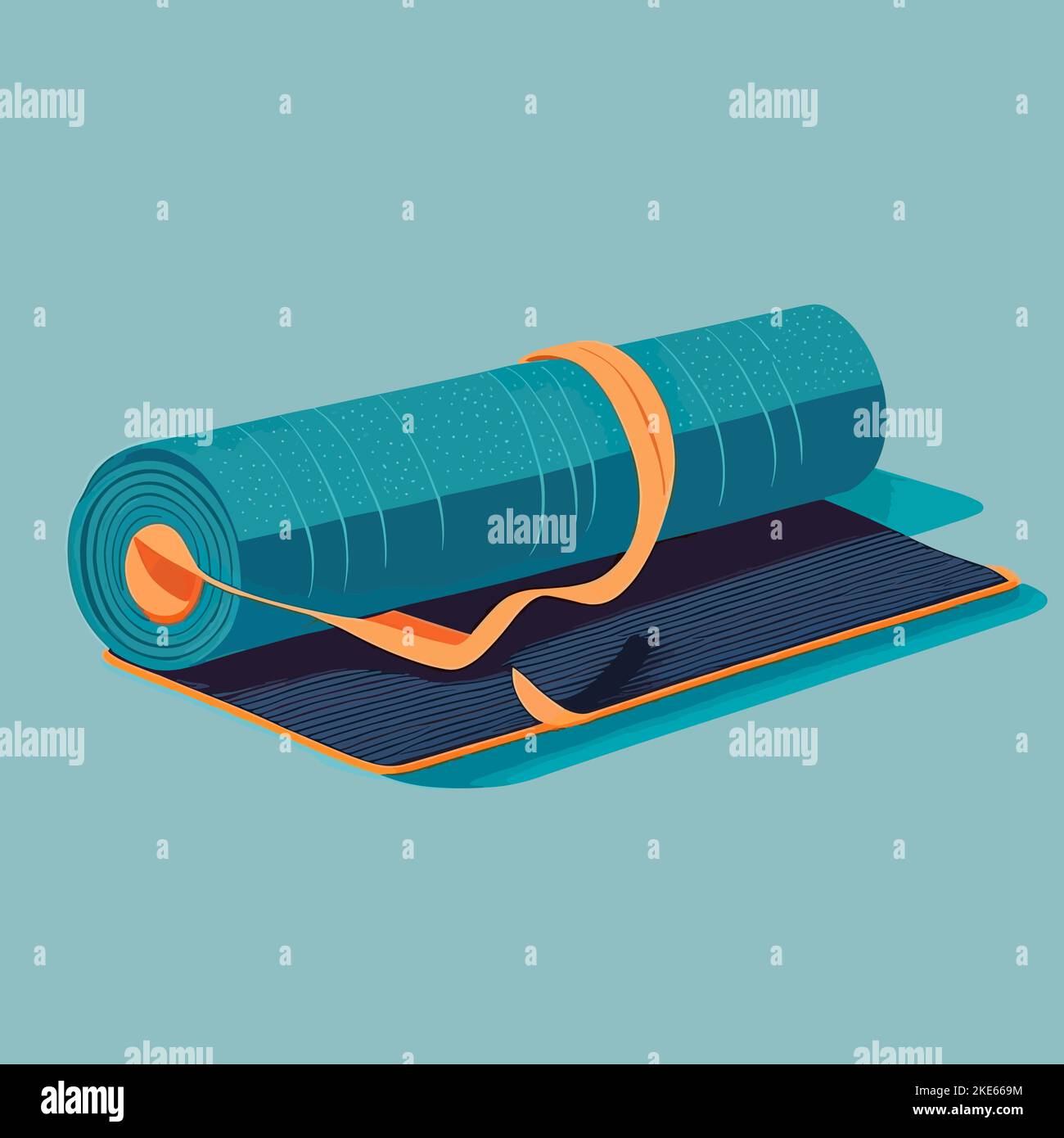Rolled up a Stock Vector Images - Alamy