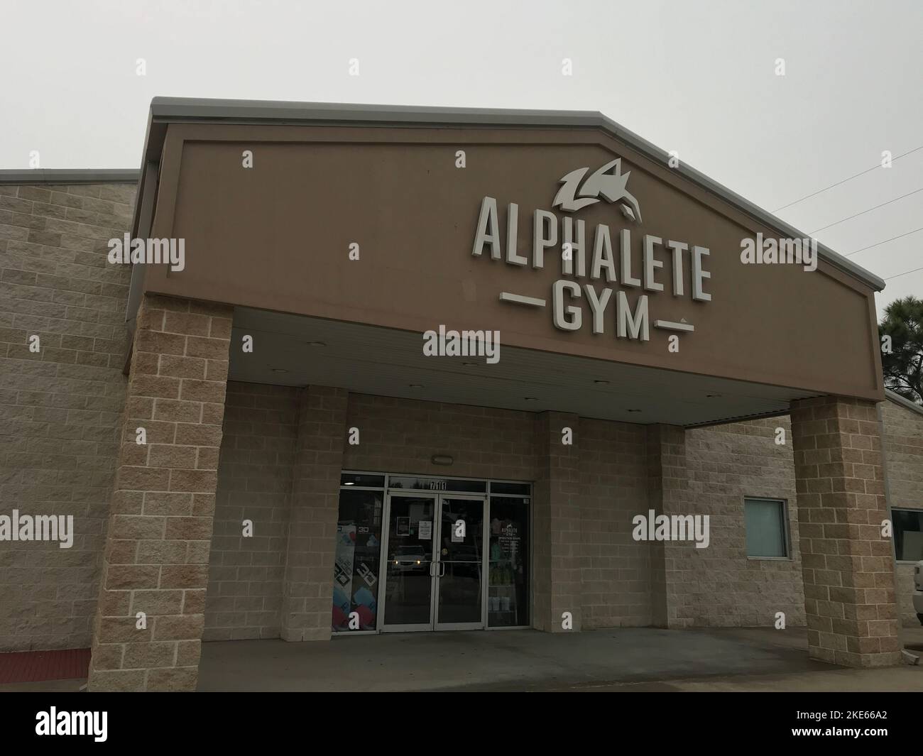 Houston Texas 11-12-2020. Alphalete Gym Old Original Location. Photo ...