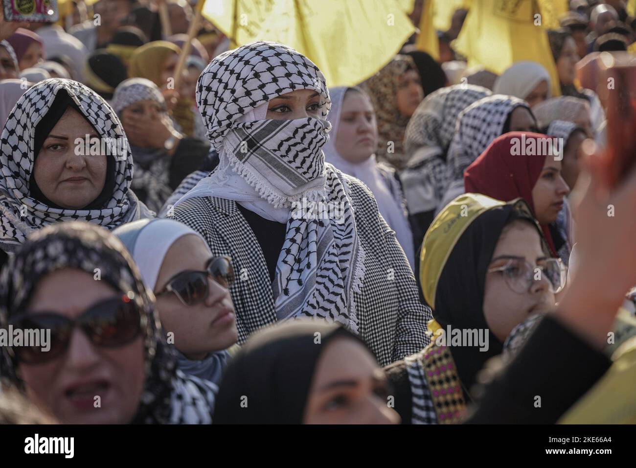 Gaza, Palestine. 10th Nov, 2022. (INT) The Fatah movement organizes a ...