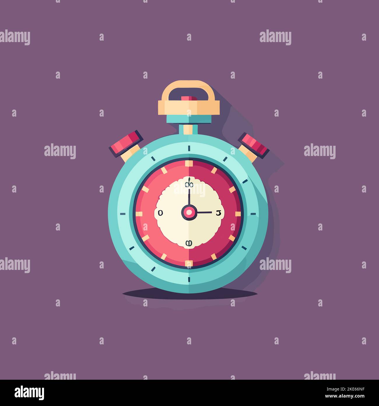 A vector illustration of a kitchen timer Stock Vector Image & Art - Alamy