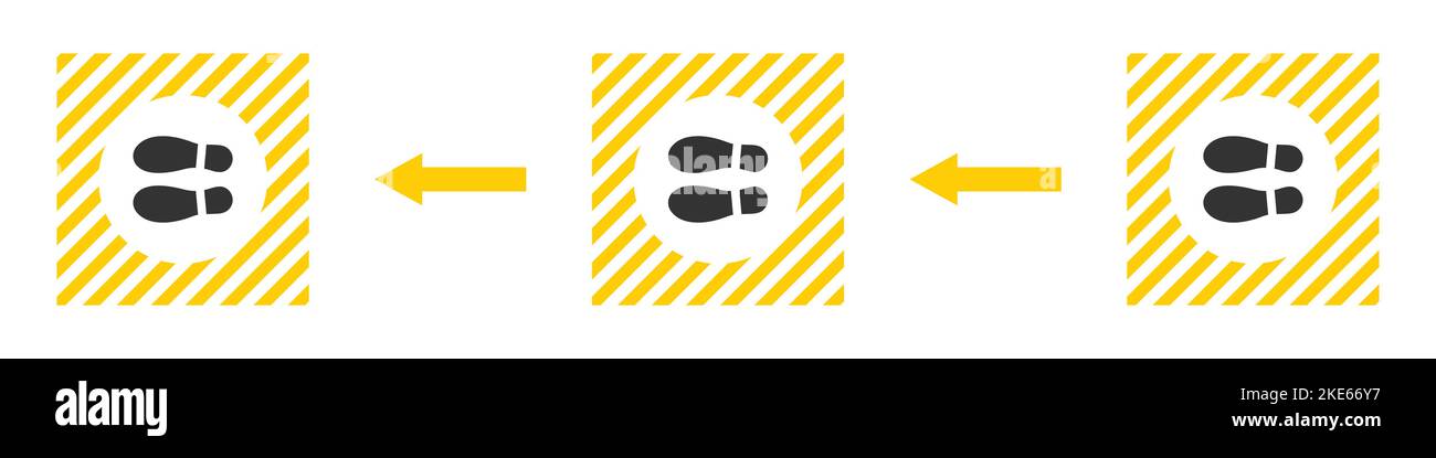 Social distancing signs. Social distancing Instruction Icon. Keep the ...