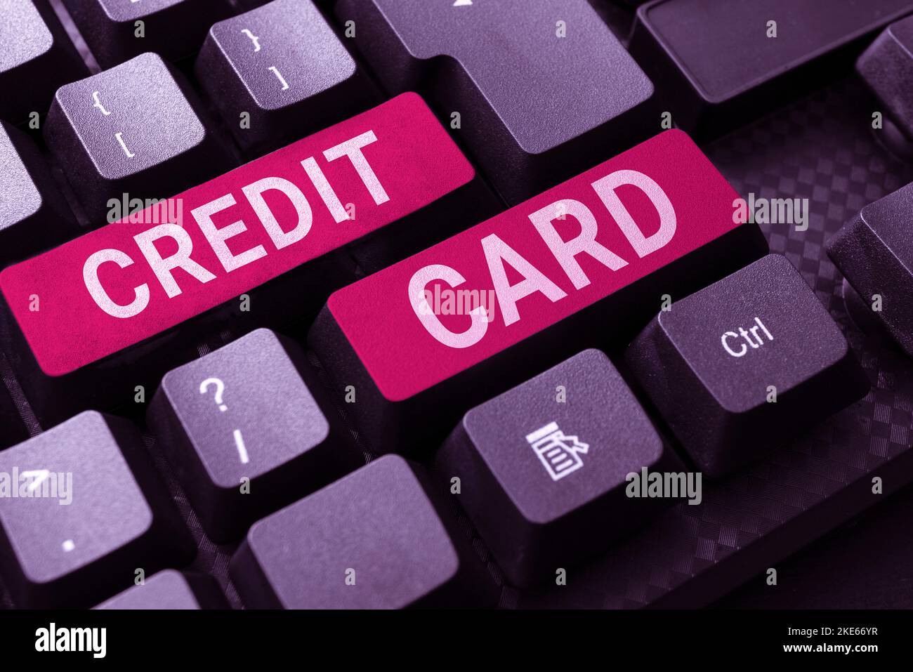 Hand writing sign Credit Card. Business approach an electronic and ...