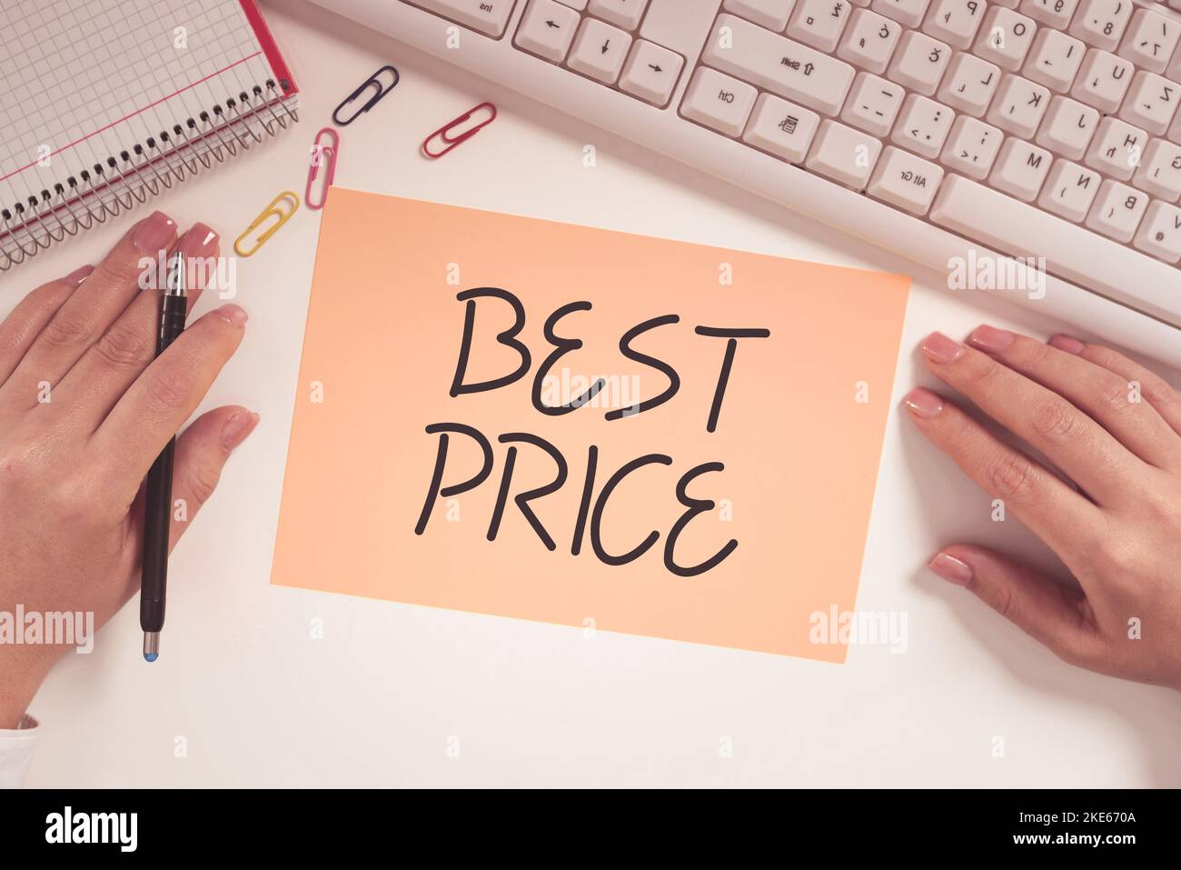 Writing displaying text Best Price. Business concept Buyer or seller ...