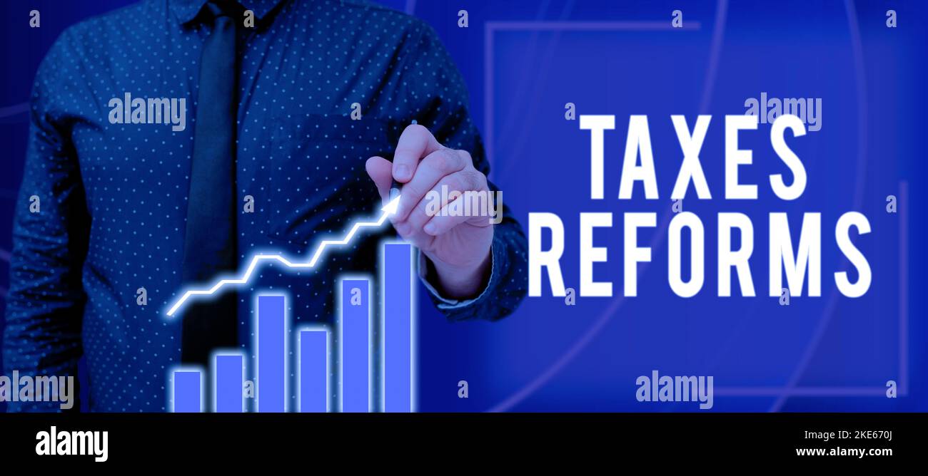 Text caption presenting Taxes Reforms. Concept meaning managing ... Text caption presenting Taxes Reforms. Concept meaning managing ...