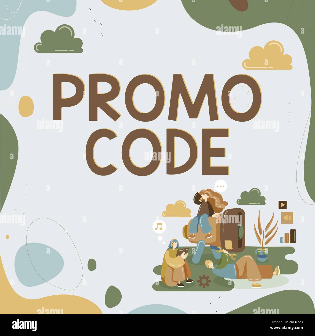 Text sign showing Promo Code. Business approach digital numbers that ...