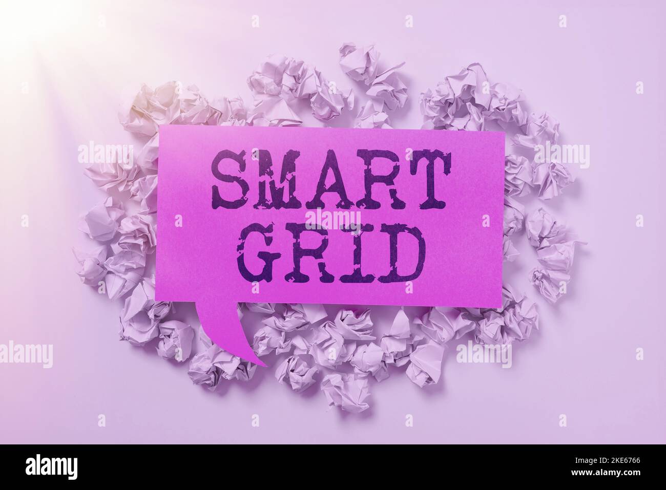 Handwriting text Smart Grid. Word Written on includes of operational ...