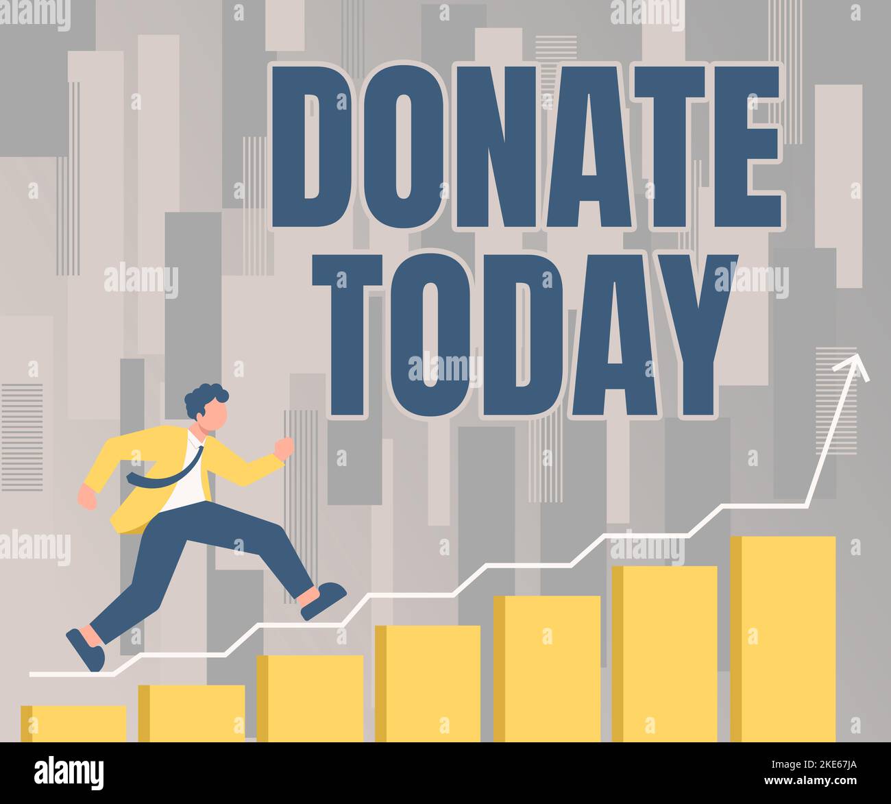 Inspiration showing sign Donate Today. Concept meaning to give like ...