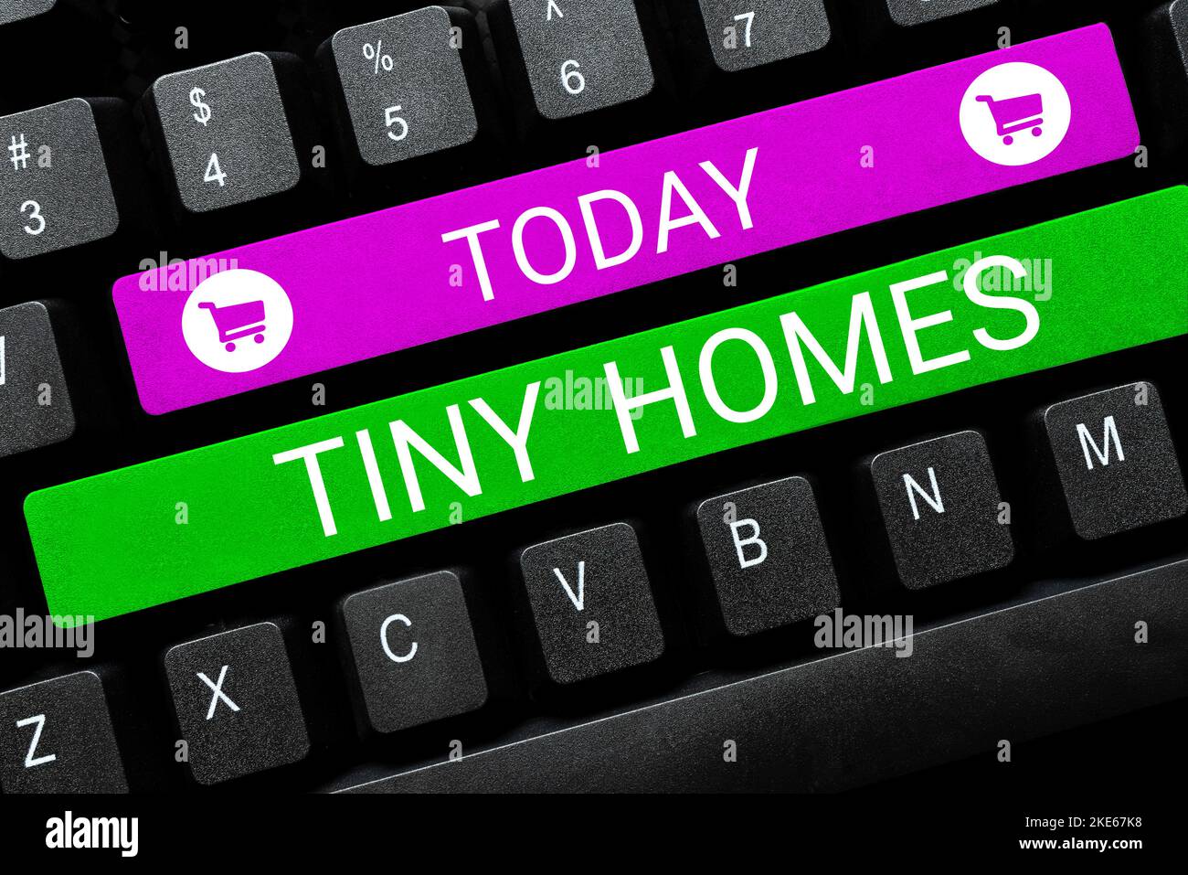 Inspiration showing sign Tiny Homes. Business overview houses contain ...