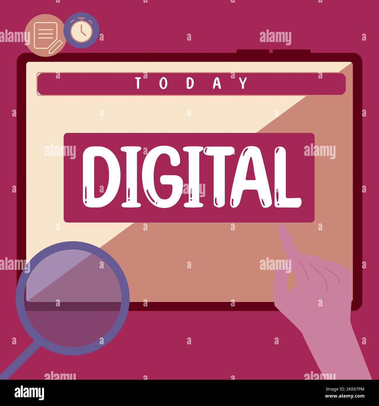 Text sign showing Digital. Business showcase electronic technology that ...