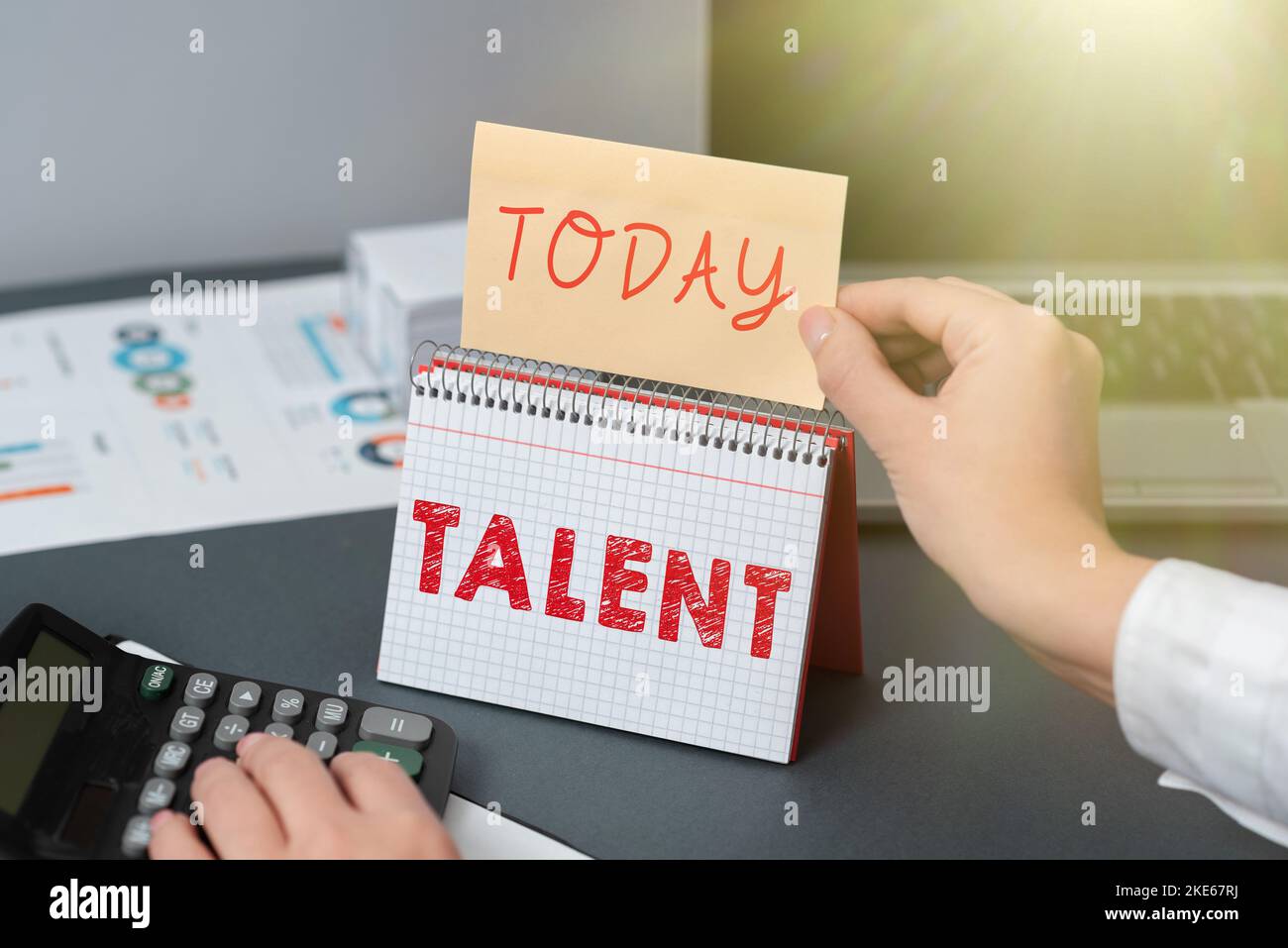 Conceptual caption Talent. Business overview skill that someone has ...