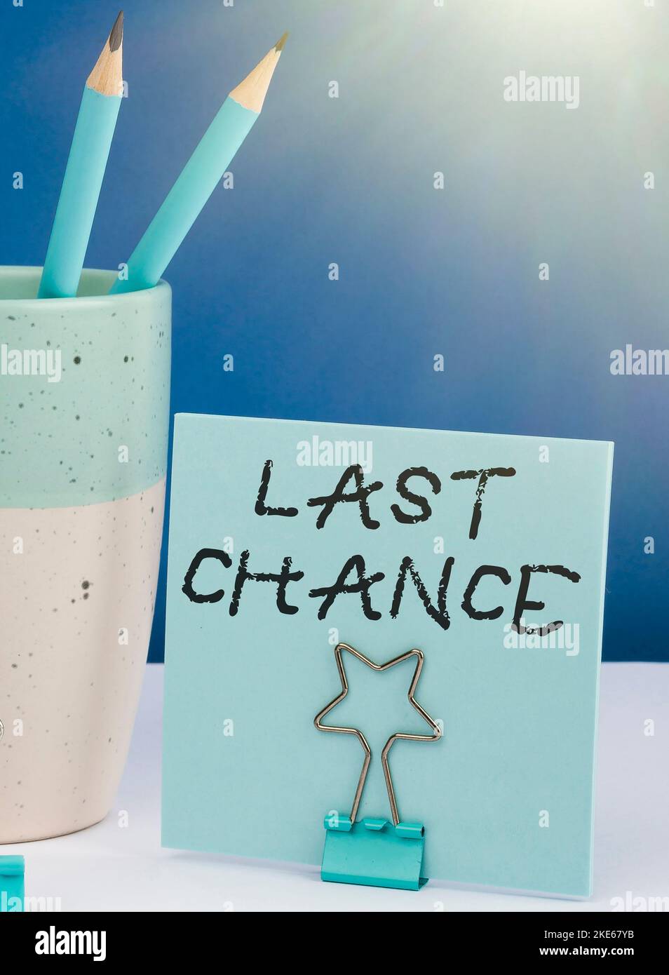 Conceptual caption Last Chance. Internet Concept a final opportunity ...