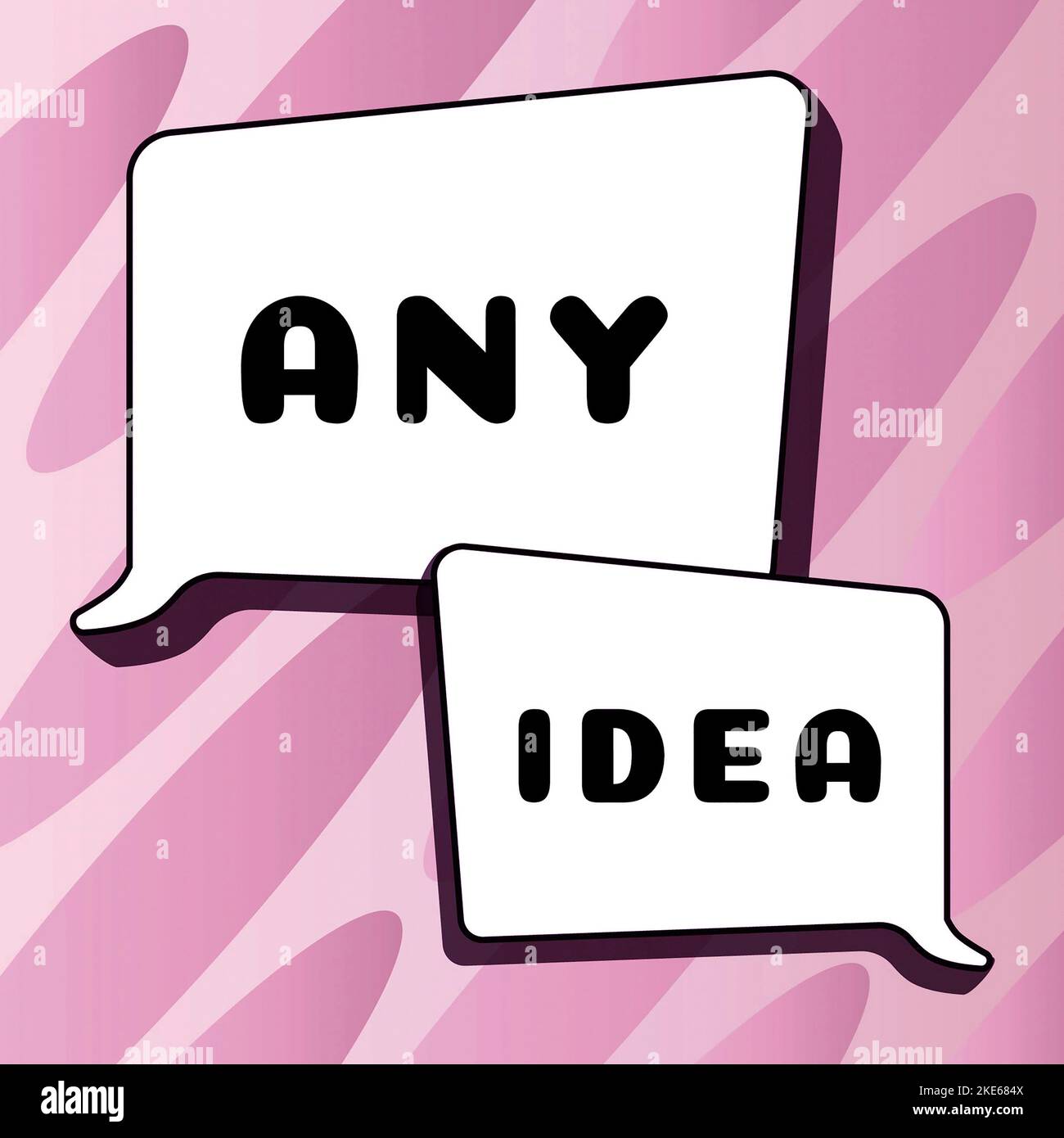 Text showing inspiration Any Idea. Word Written on Asking showing if ...