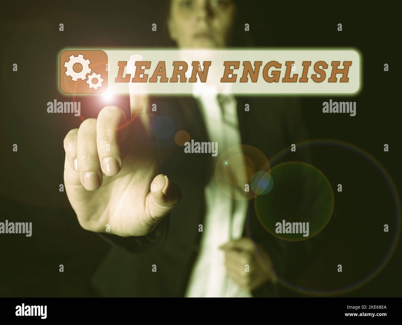 Inspiration showing sign Learn English. Business idea to train writing ...