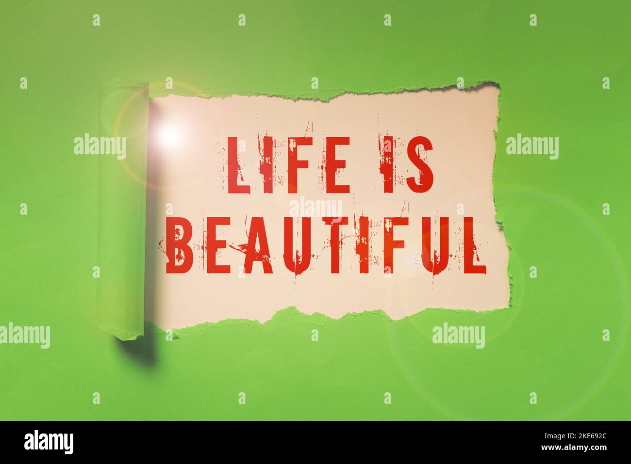 Conceptual caption Life Is Beautiful. Conceptual photo Go to adventure ...