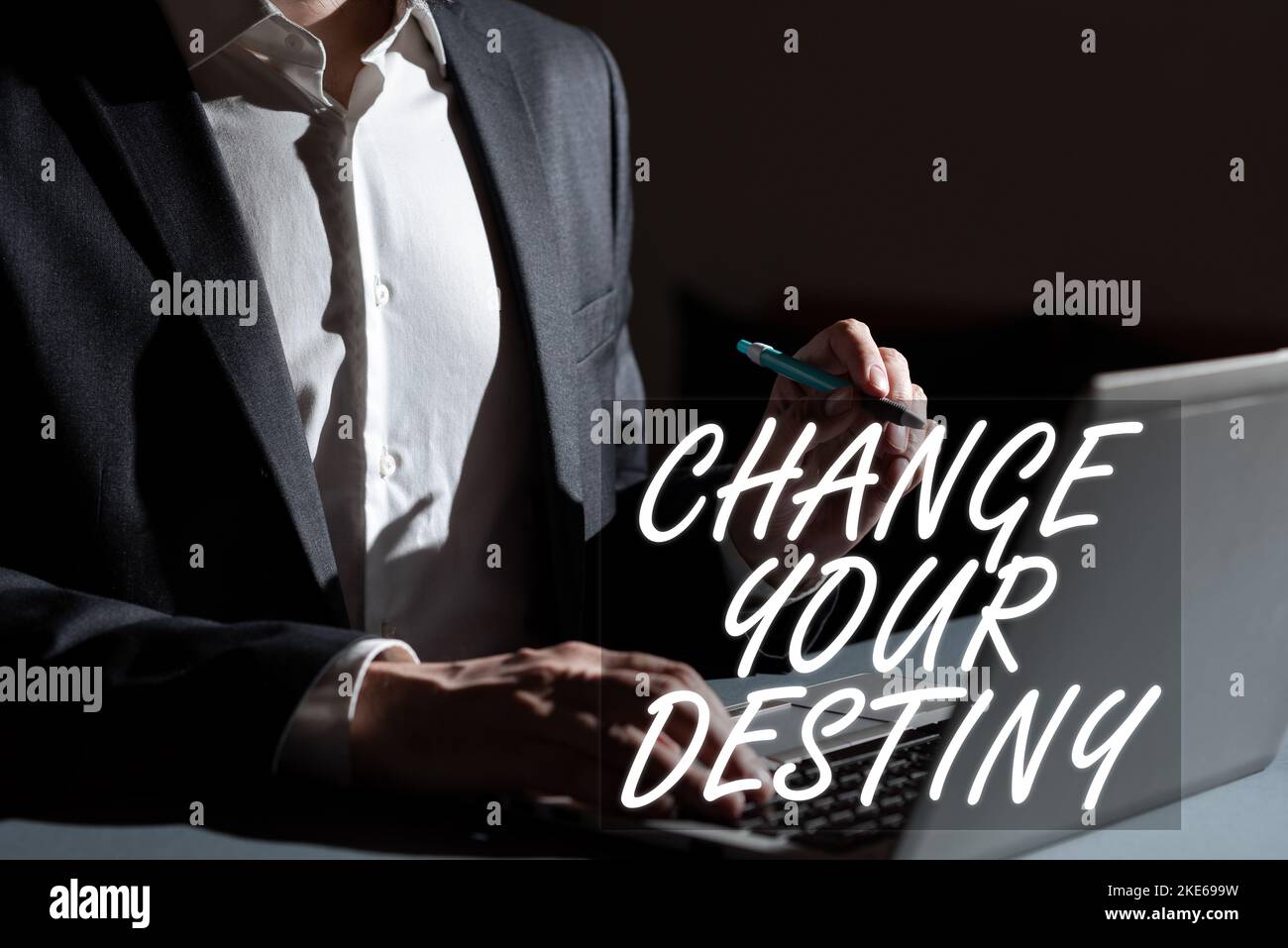 Conceptual caption Change Your Destiny. Conceptual photo choosing the ... Conceptual caption Change Your Destiny. Conceptual photo choosing the ...