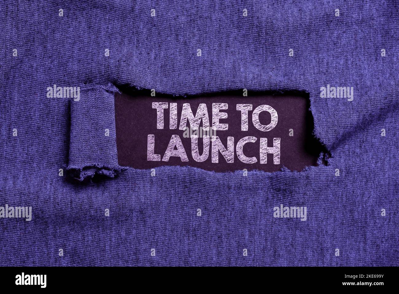 Inspiration showing sign Time To Launch. Word Written on Business ...