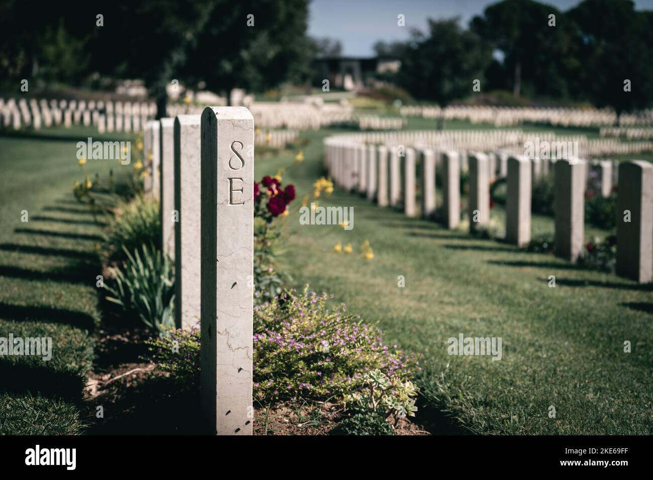 Sangro river war cemetery hi-res stock photography and images - Alamy