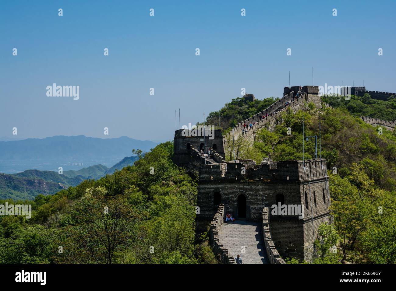 beautiful watchtower. The Great Wall of China Stock Photo - Alamy
