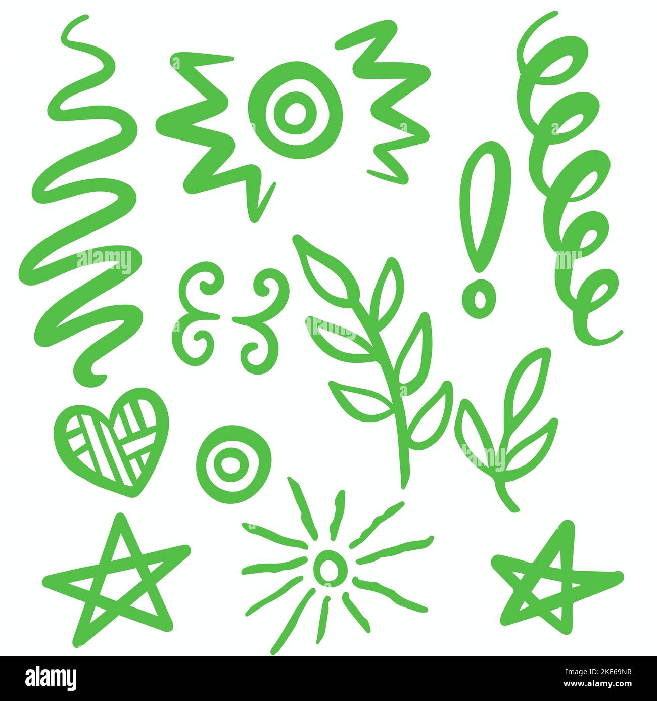 Green Swirls Swash Logo Ornament Design Stock Vector Image & Art - Alamy