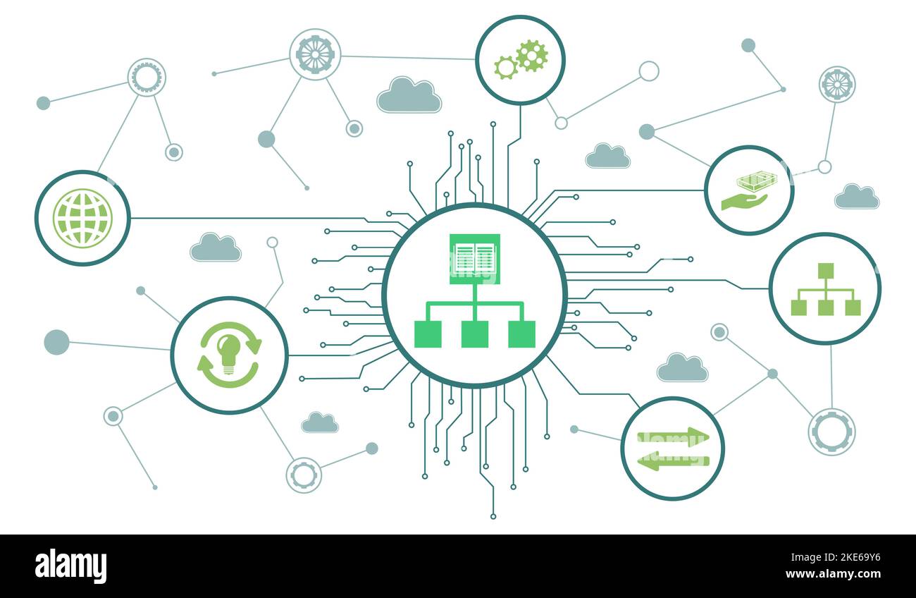 Knowledge sharing business Cut Out Stock Images & Pictures - Alamy