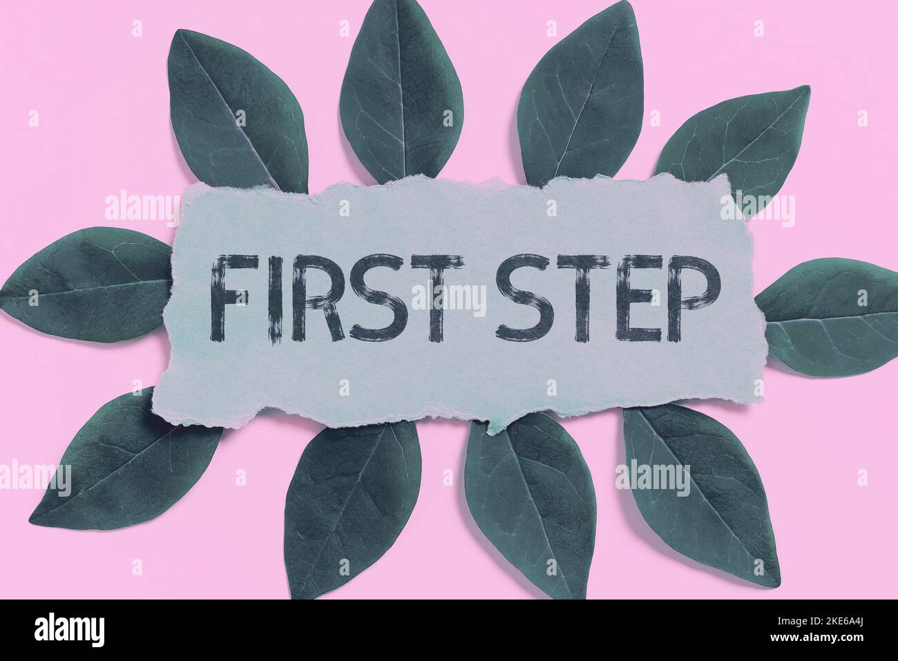 Text caption presenting First Step. Business idea Pertaining to the ...
