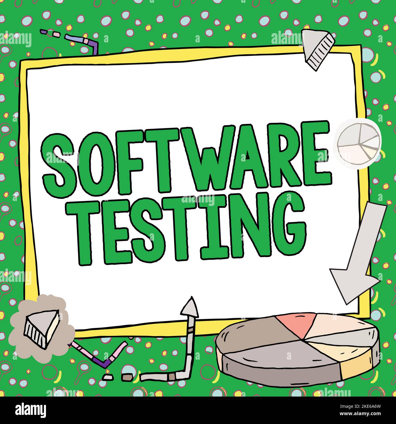 Sign Displaying Software Testing Business Showcase Activity To Check Whether The Results Match