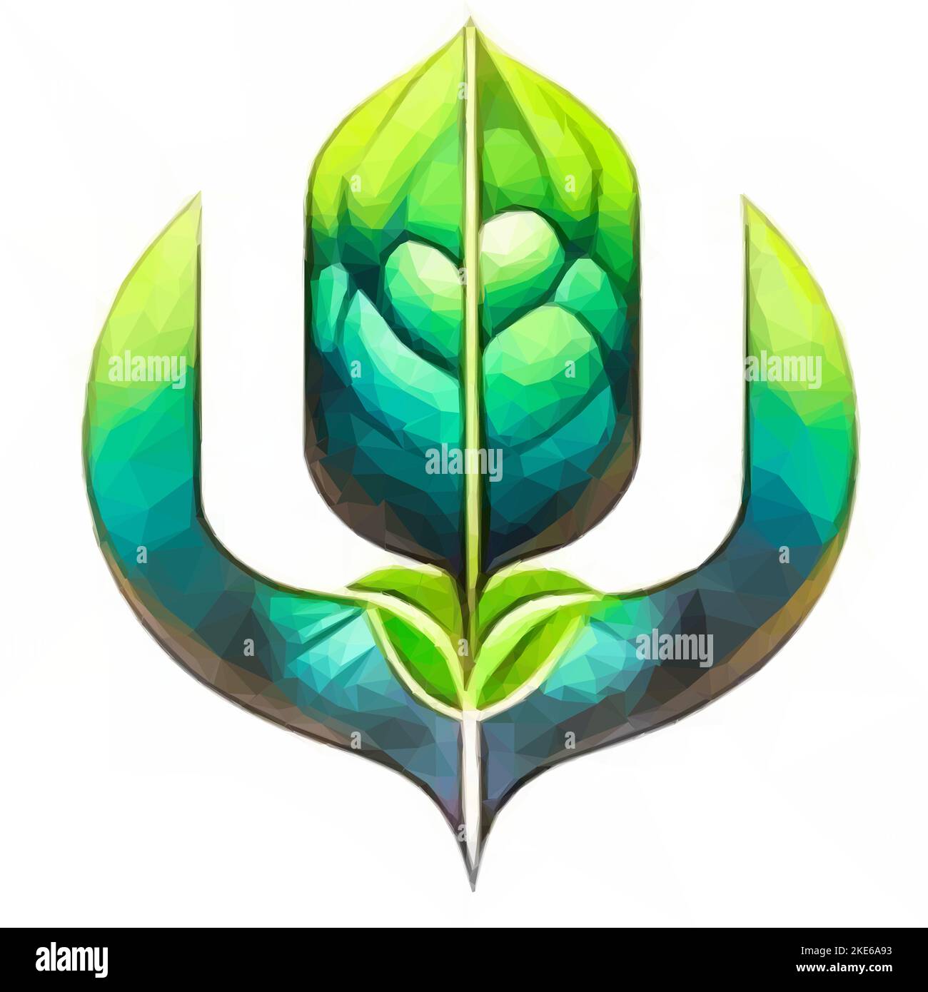 Leaf unfold Stock Vector Images - Alamy