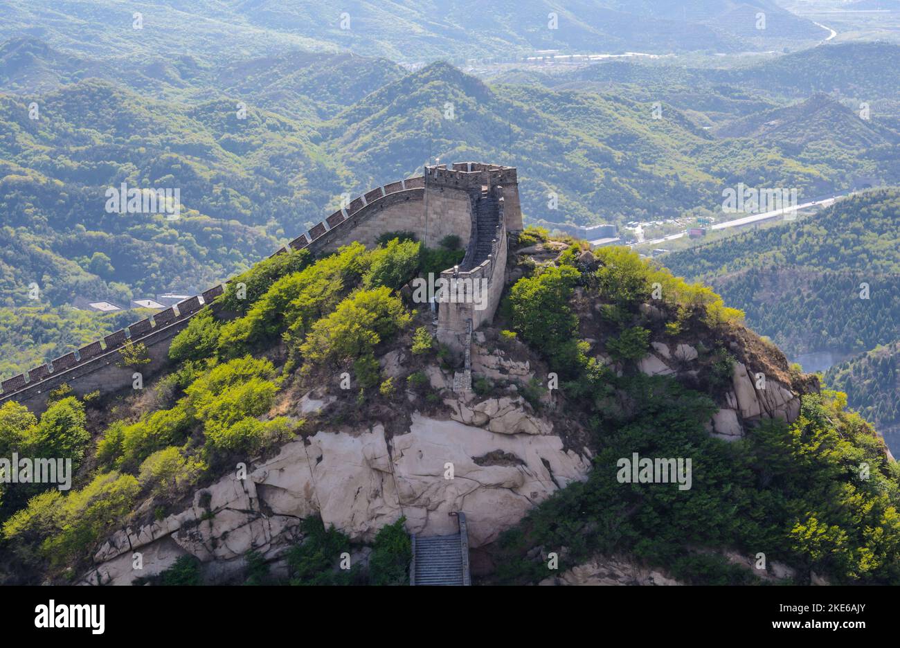 beautiful watchtower. The Great Wall of China Stock Photo - Alamy