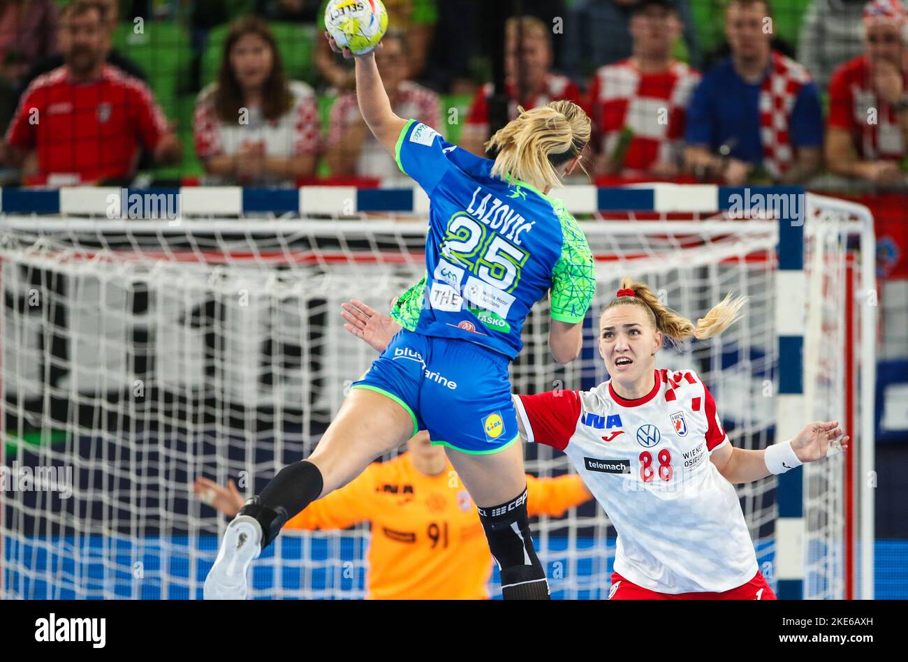 LJUBLJANA, SLOVENIA - NOVEMBER 10: Barbara Lazovic of Slovenia in ...