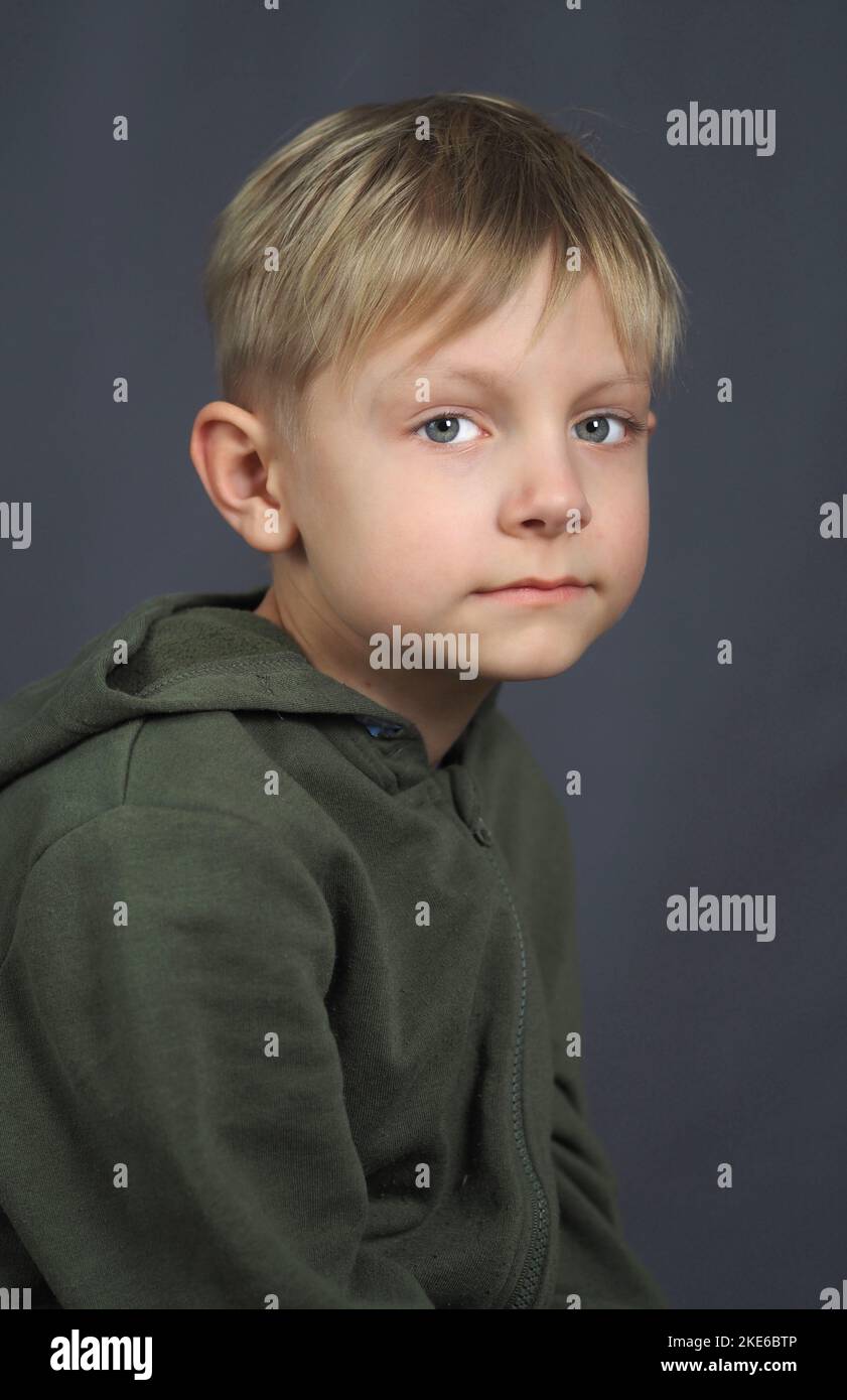 Blue eyed boy hi-res stock photography and images - Alamy