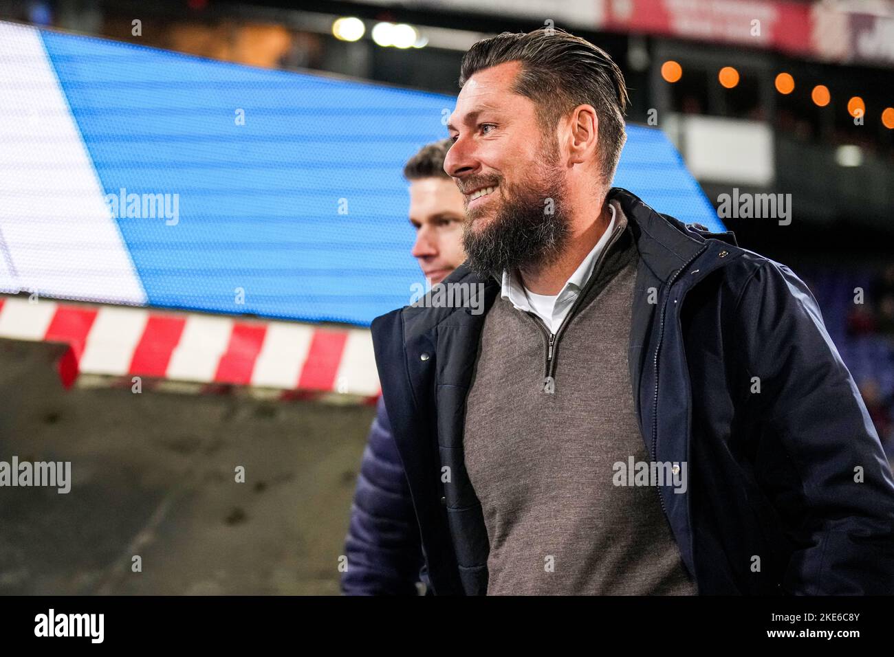 Rotterdam - SC Cambuur coach Pascal Bosschaart during the match between ...