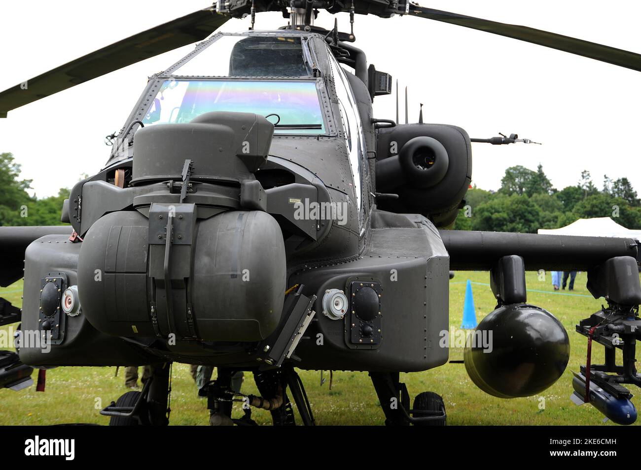 Apache Helicopter on display at Cosford Air Show, 2015 Stock Photo - Alamy