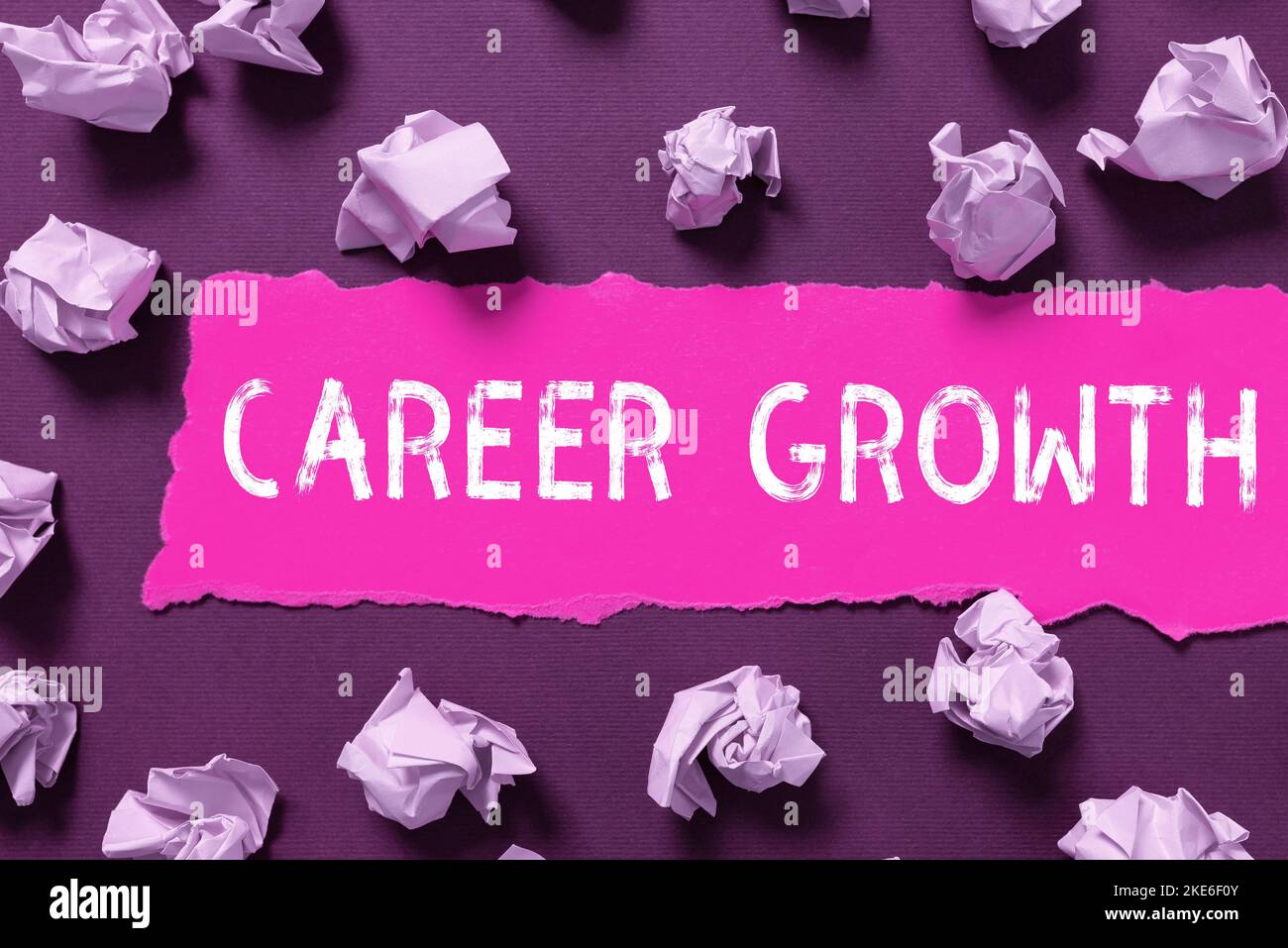 Sign displaying Career Growth. Business approach Development Ambitions ...